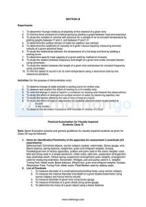 CBSE Syllabus for Class 11 Physics – MathonGo