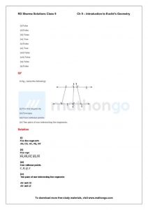 RD Sharma Class 9 Solutions Chapter 9 – Introduction to Euclid’s Geometry – MathonGo