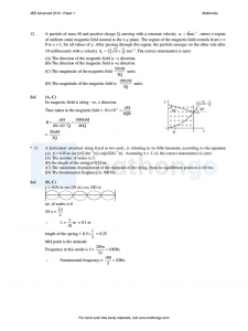 JEE Advanced 2013 Question Paper-1 – MathonGo