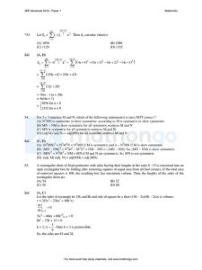 JEE Advanced 2013 Question Paper-1 – MathonGo