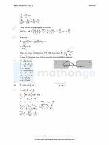 Jee Advanced 2015 Question Paper 1 Mathongo