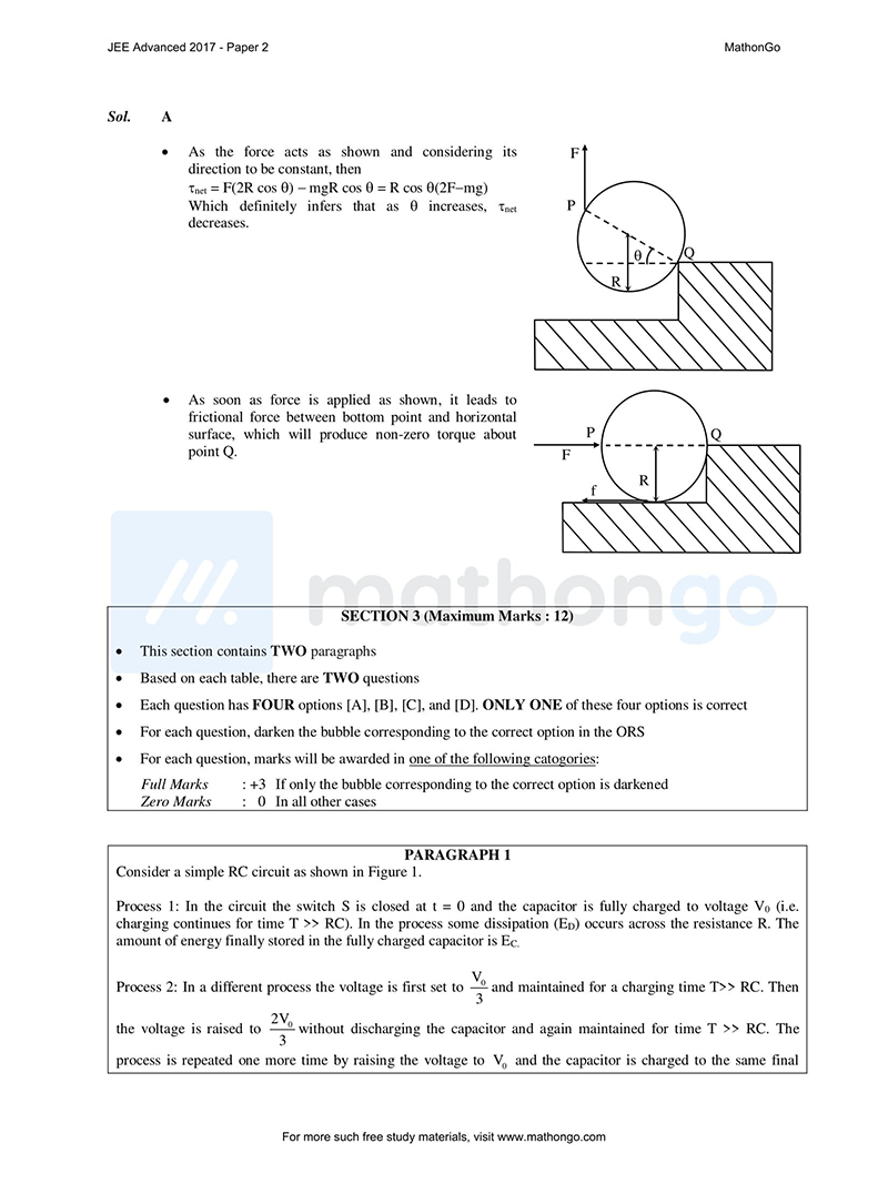 JEE Advanced 2017 Question Paper 2 MathonGo jee-advanced-2017-question-paper-2-mathongo