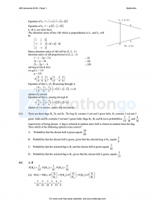 JEE Advanced 2019 Question Paper-1 – MathonGo