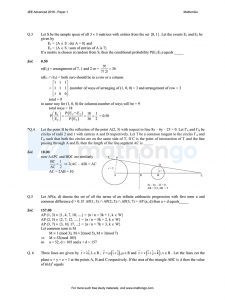 JEE Advanced 2019 Question Paper-1 – MathonGo