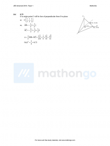 JEE Advanced 2019 Question Paper-1 – MathonGo