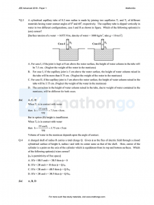 JEE Advanced 2019 Question Paper-1 – MathonGo