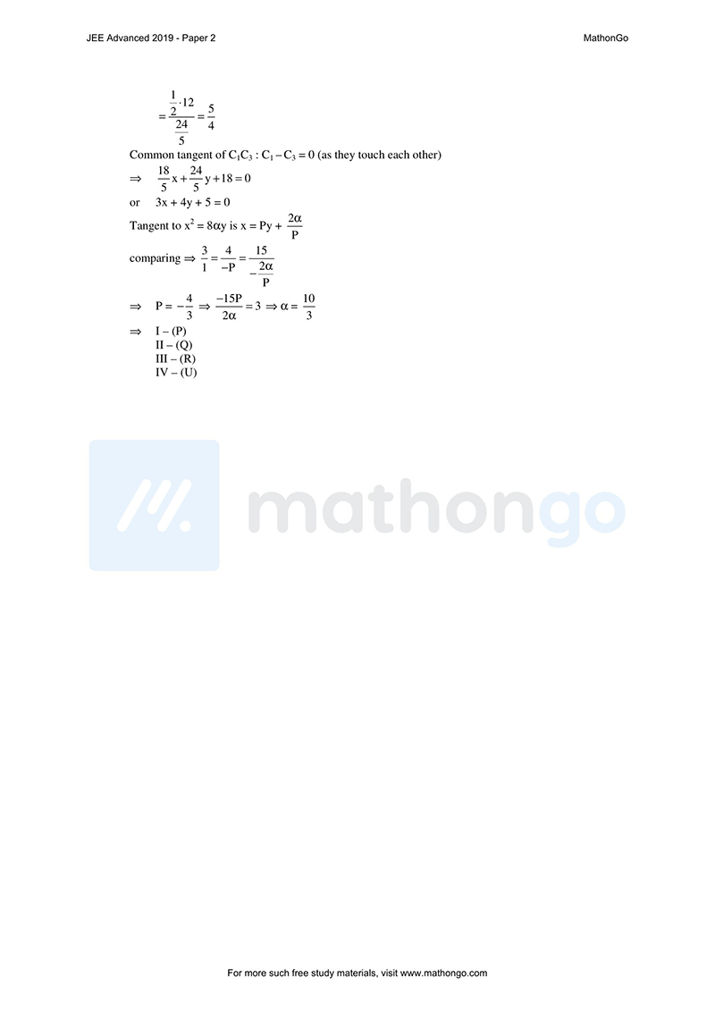 JEE Advanced 2019 Question Paper-2 with Solutions - PDF Download